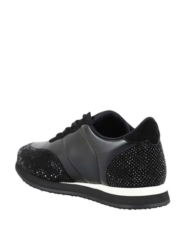 GIUSEPPE ZANOTTI Embellished Lace-up Sneakers