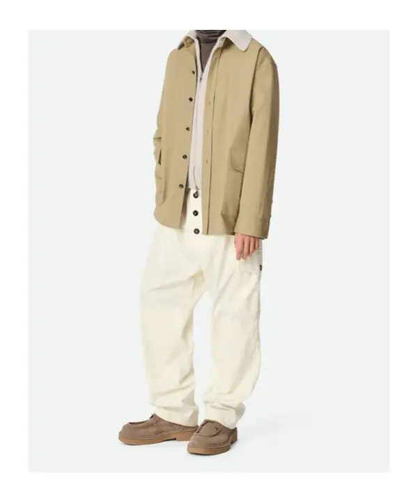 Bottega Veneta Light Twill Overshirt - Flint