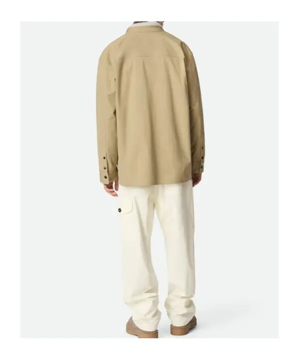 Bottega Veneta Light Twill Overshirt - Flint