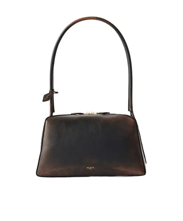 Alaïa Le Bulldog Shoulder Bag - Brown