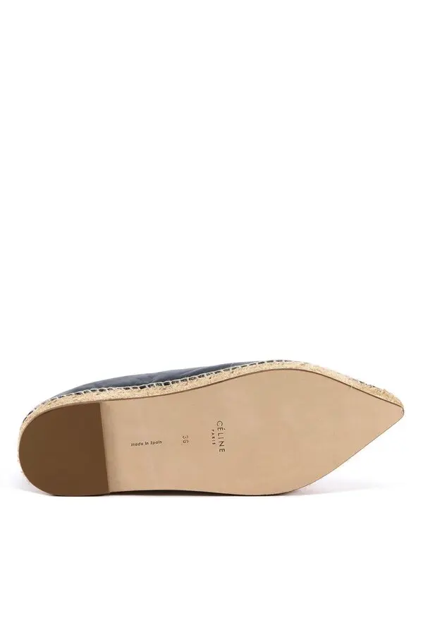 Celine Espadrille Nappa Flat
