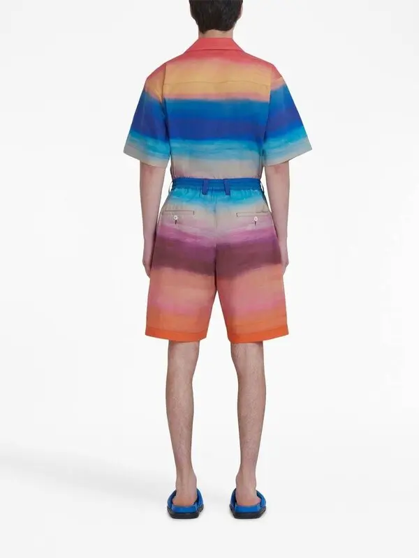 Marni All-over Printed Bermuda Shorts