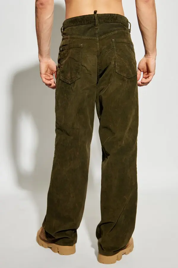Dsquared2 Corduroy Wide-leg Trousers