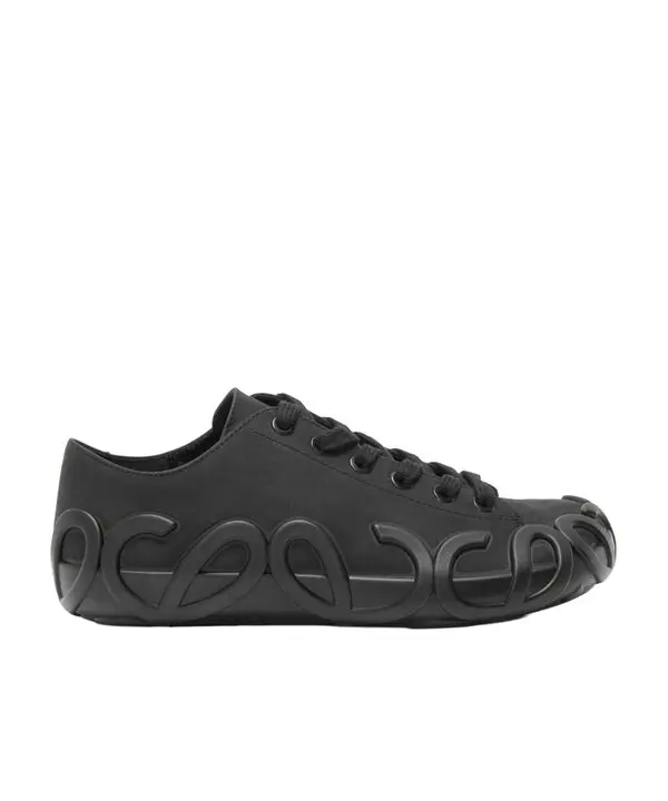 Loewe Rise Lace-up Sneakers - Black