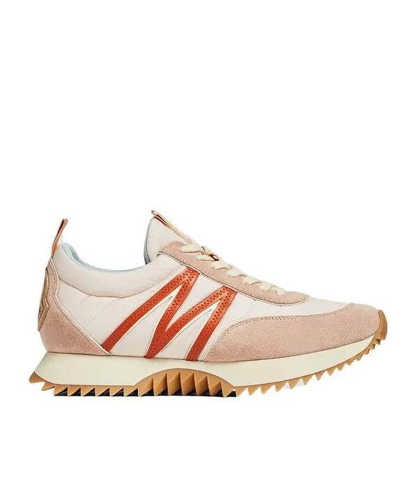 Moncler Pacey Lace-up Trainers - Light Pink