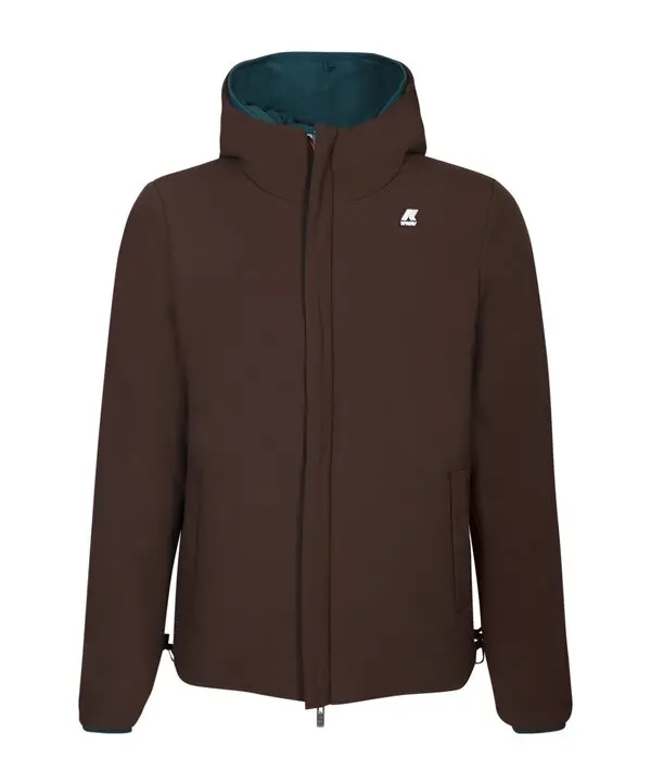 K-WAY Reversible Double-sided Hooded Jacket - Green