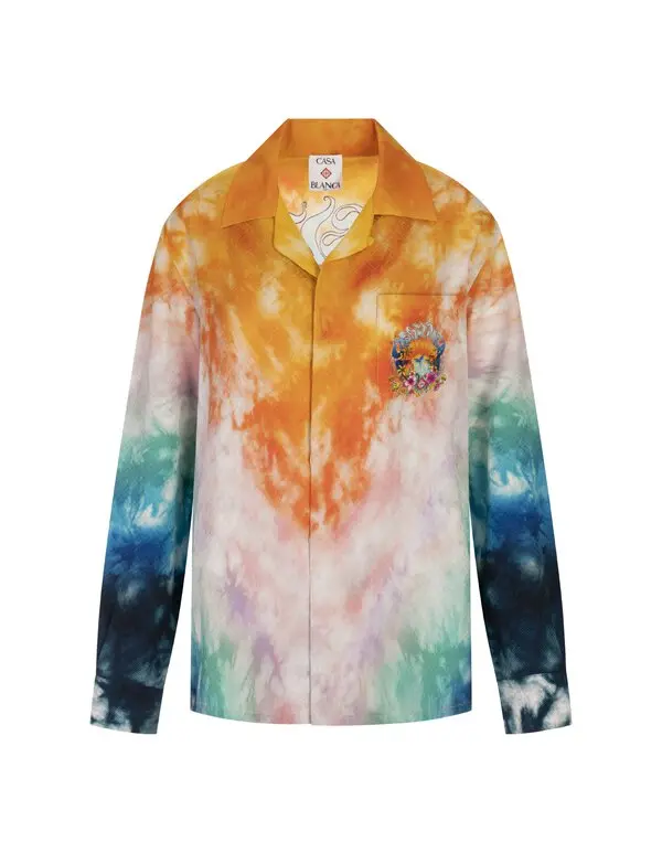 Casablanca Surf Trip Long Sleeve Shirt - Multicolor
