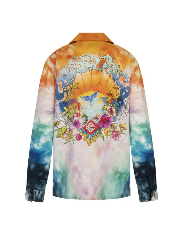 Casablanca Surf Trip Long Sleeve Shirt - Multicolor