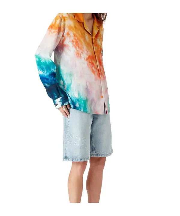 Casablanca Surf Trip Long Sleeve Shirt - Multicolor