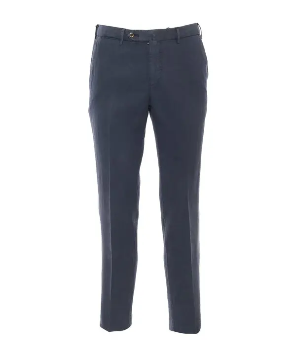 PT TORINO Slim Stretch Gabardine Trousers