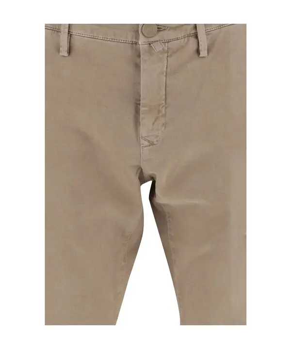 Jacob Cohen Straight Leg Stretch Chinos - Brown