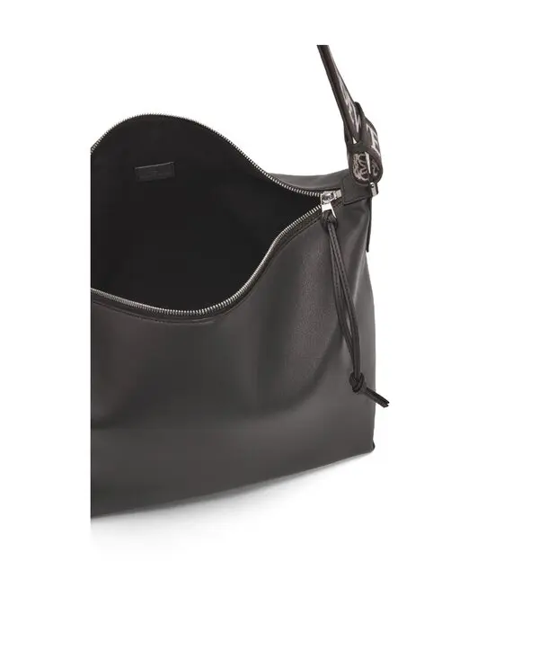 Loewe Cubi Jacquard Strap Crossbody Bag - Gray