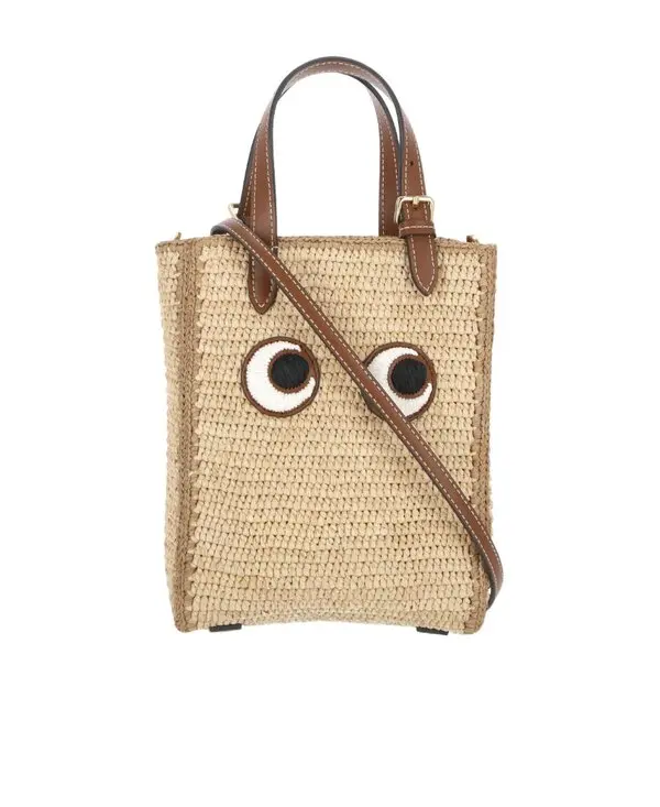 ANYA HINDMARCH Compact Shoulder Bag - Nude