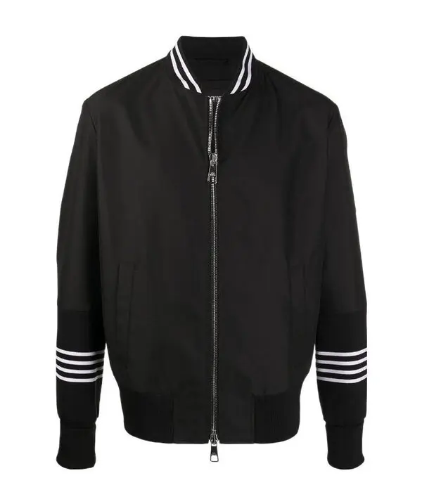 Neil Barrett Striped Detail Bomber Jacket