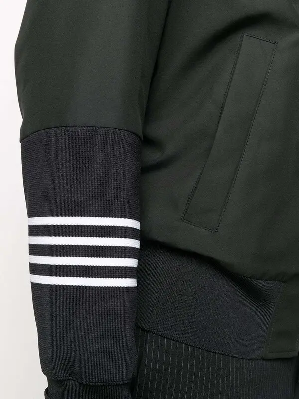 Neil Barrett Striped Detail Bomber Jacket