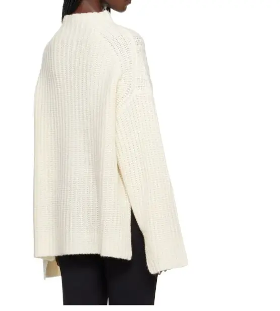 LOULOU STUDIO Ribbed High-neck Sweater