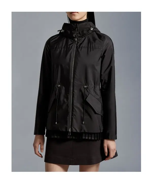 Moncler Baaba Parka Jacket With Removable Hood