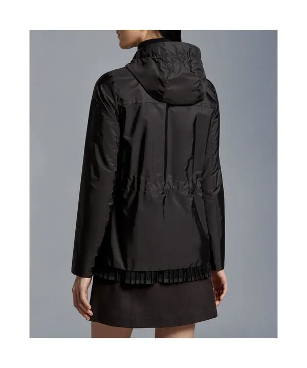 Moncler Baaba Parka Jacket With Removable Hood