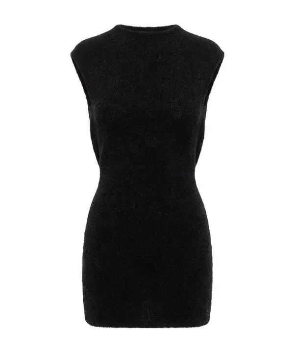 AYA MUSE Backless Dress - Black