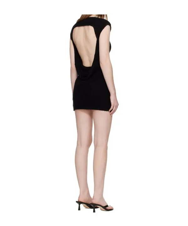 AYA MUSE Open Back Mini Dress