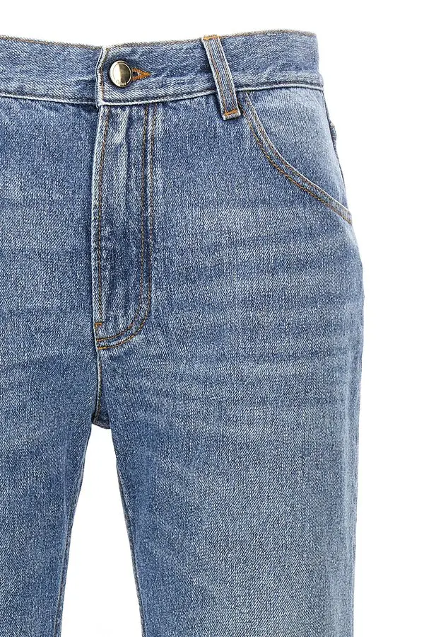 Chloé Cropped Bootcut Jeans