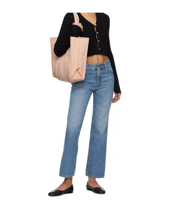 Chloé Cropped Bootcut Jeans