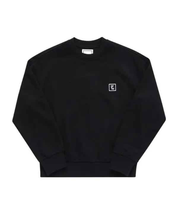 WOOYOUNGMI Logo Patch Sweatshirt - Black