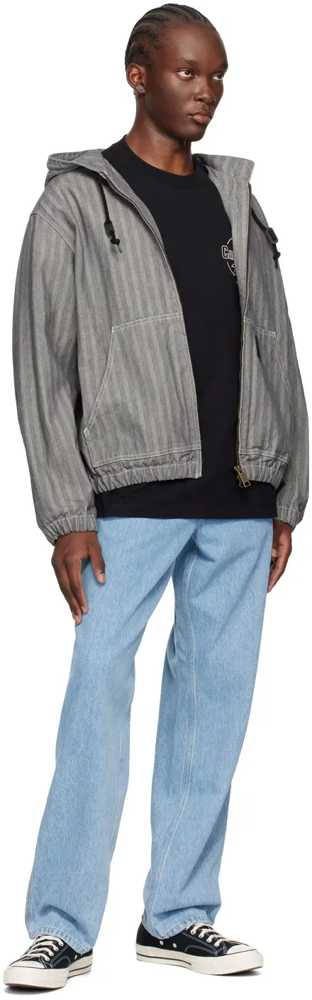 Carhartt Work In Progress Straight Leg Carpenter Jeans - Blue