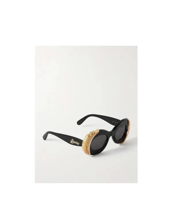 Loewe Embellished Logo Sunglasses