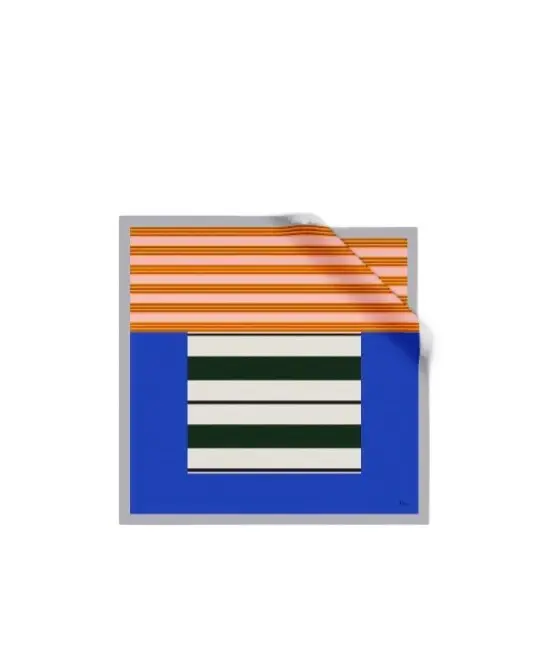 Dior Pattern Silk Scarf - Multicolor