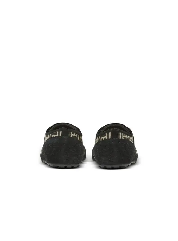 Balmain Racer Monogram Low-top Sneakers - Black
