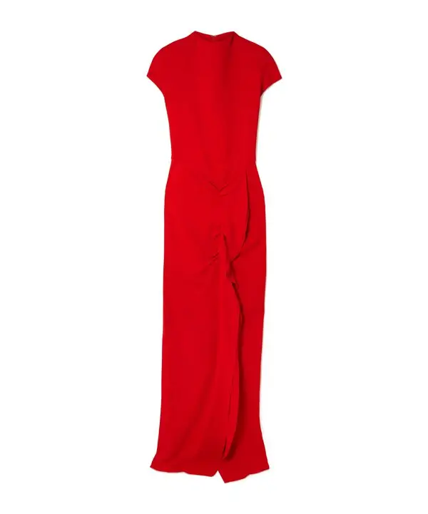 Tove Beth Draped Maxi Dress