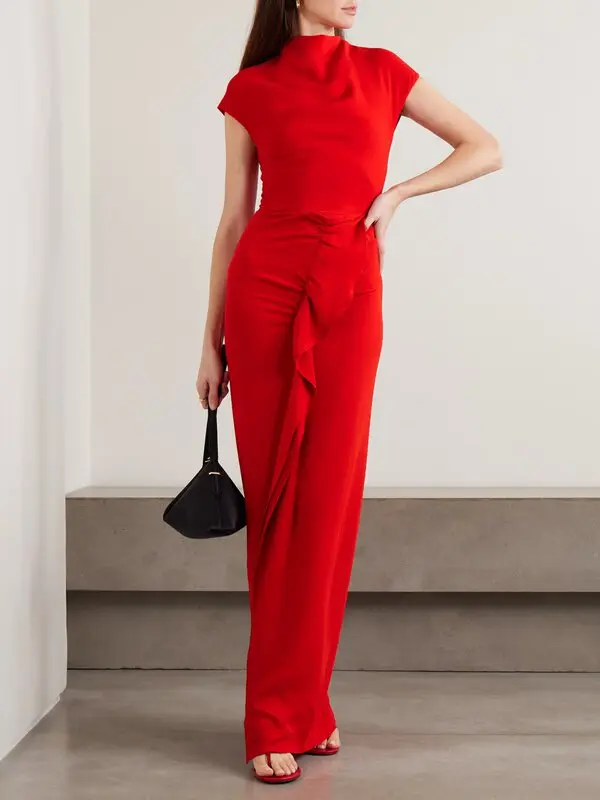 Tove Beth Draped Maxi Dress