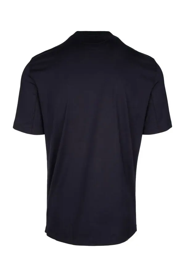 Brunello Cucinelli Crewneck Short-sleeved T-shirt - Black
