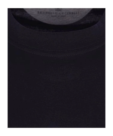 Brunello Cucinelli Crewneck Short-sleeved T-shirt - Black