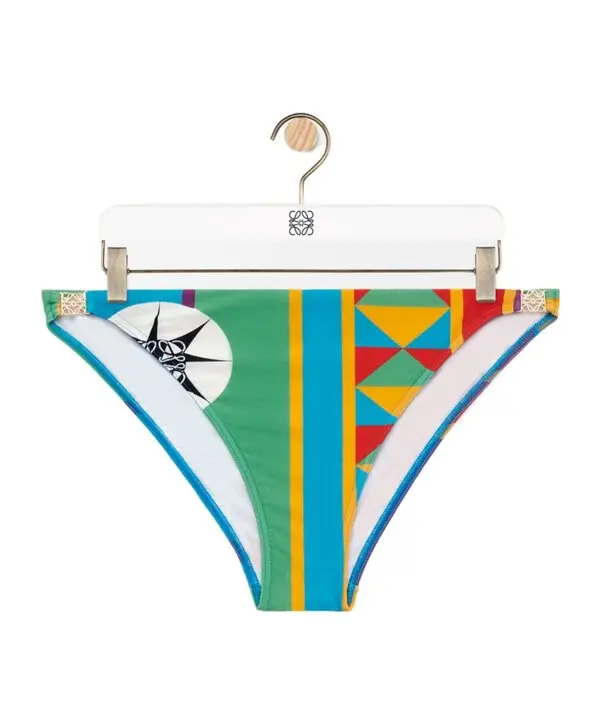 Loewe Bikini Bottom In Technical Jersey - Multicolour