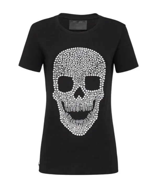 Philipp Plein Logo Details T-shirt - Black