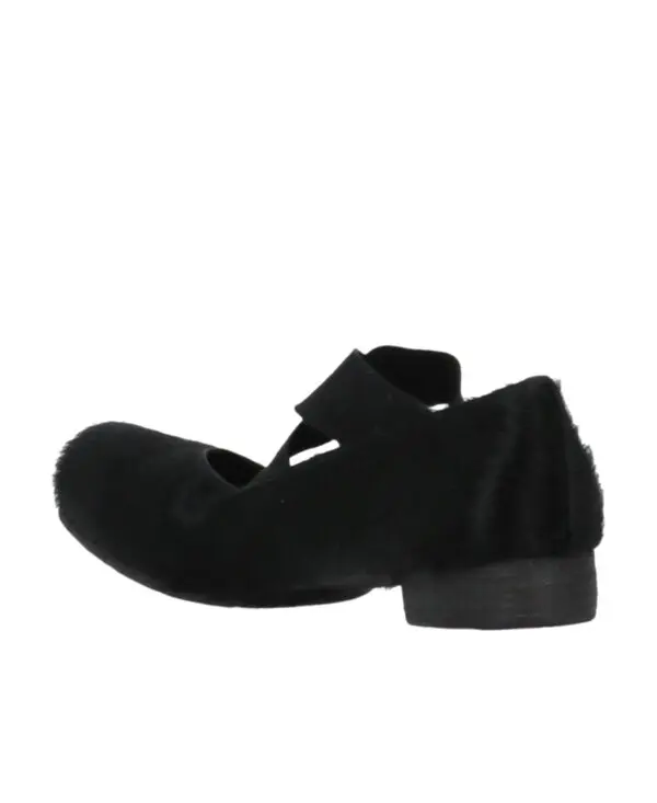 UMA WANG Elastic Ballet Flats - Black