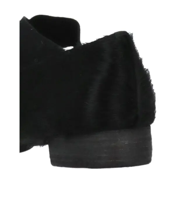 UMA WANG Elastic Ballet Flats - Black
