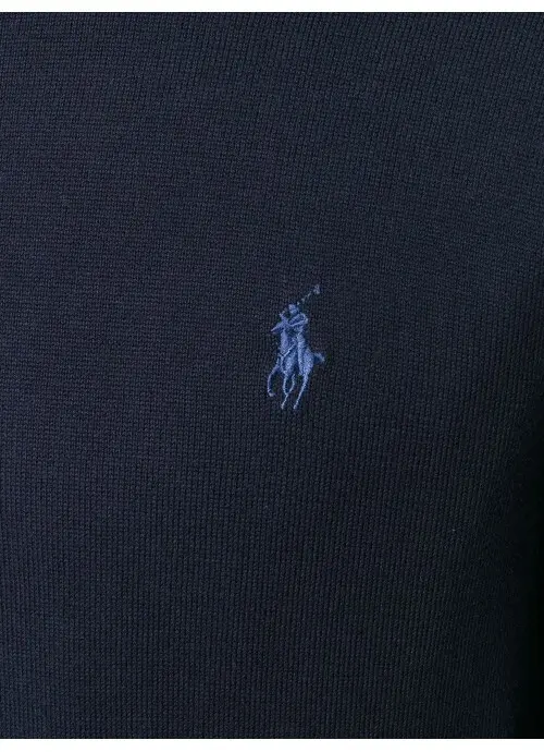 Polo Ralph Lauren Slim Fit Cotton Sweater - Black