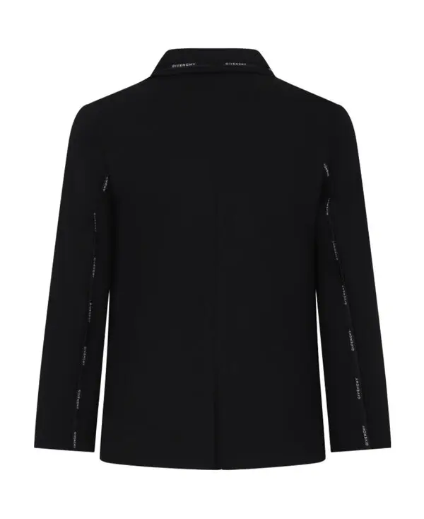 Givenchy Logo-trim Single-breasted Blazer