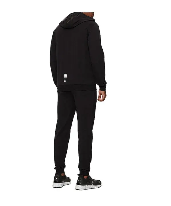 EA7 Zip-up Tracksuit Set - Black