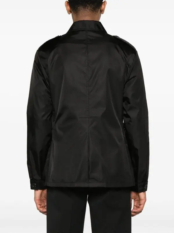 Prada Long-sleeved Jacket With Pocket Detail