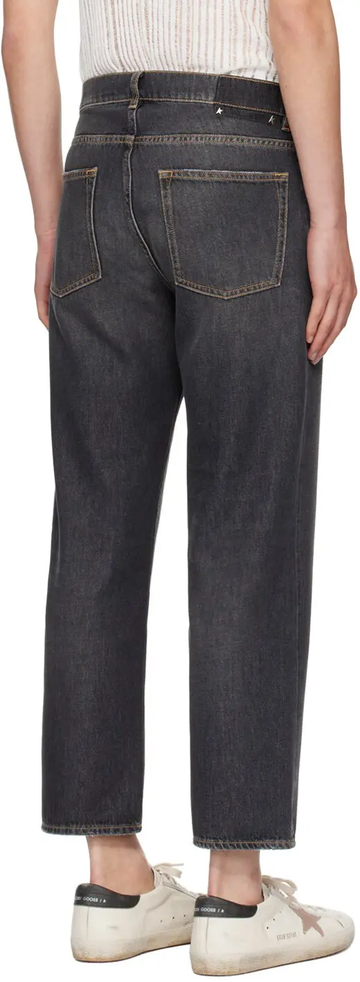 GOLDEN GOOSE Straight-leg Jeans - Black