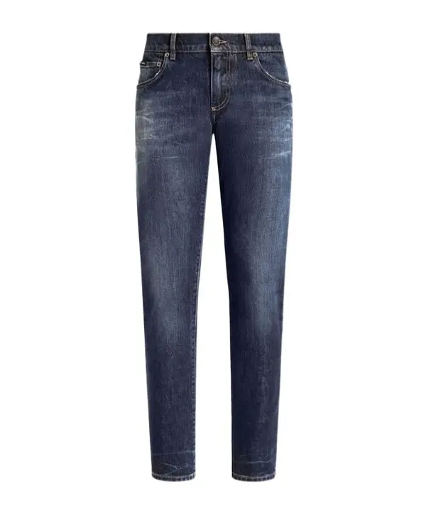 Dolce & Gabbana Skinny-fit Jeans - Black