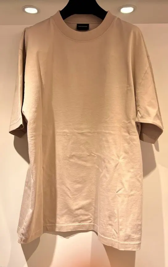 Balenciaga Logo Embellished Oversized T-shirt
