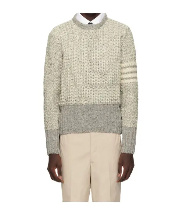 Thom Browne 4-bar Stripe Knitted Jumper