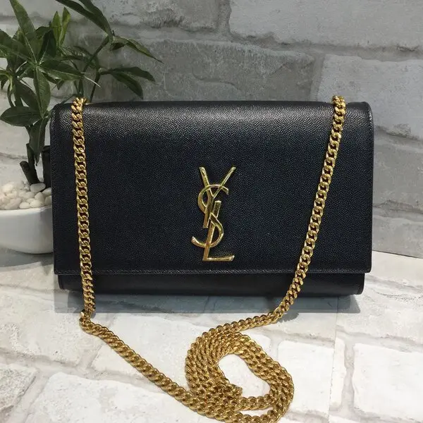 Saint Laurent Flip Shoulder Bag With Chain Strap