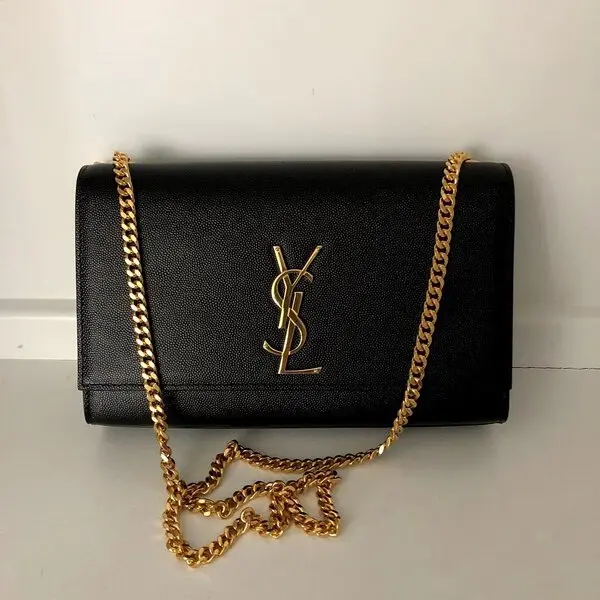 Saint Laurent Flip Shoulder Bag With Chain Strap
