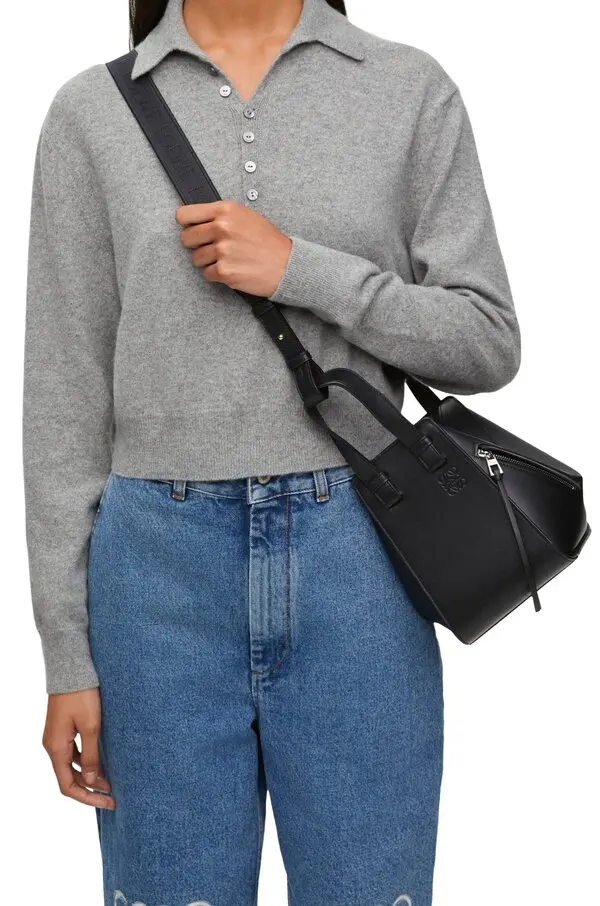 Loewe Compact Hammock Bag - Black